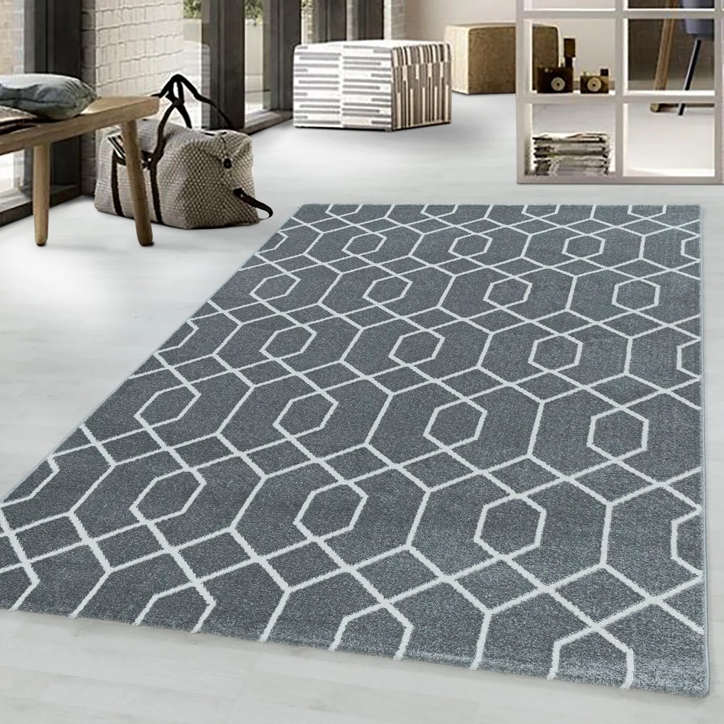 Ayyildiz koberce Kusový koberec Efor 3713 grey - 140x200 cm