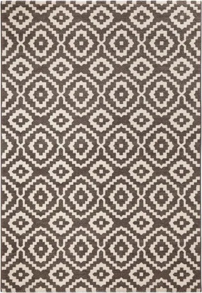 SCHÖNGEIST & PETERSEN, AKCE: 133x195 cm Kusový koberec Diamond 102438, béžová, hnědá, obývací pokoj