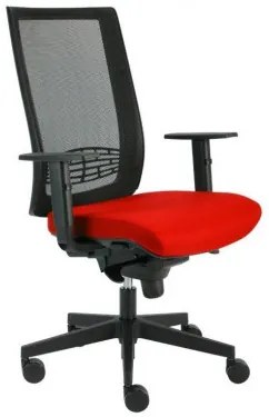 Alba Kancelářská židle KENT síť černá bez područek Mechanika bez posuvu sedáku