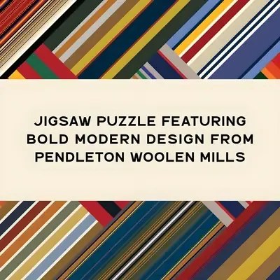 CHRONICLE BOOKS Puzzle Pendleton Patterns / 1000 dílků