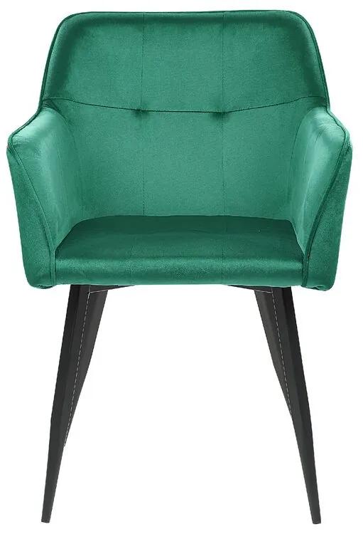 Set 2 ks jídelních židlí Jasminka (zelená). 1080532
