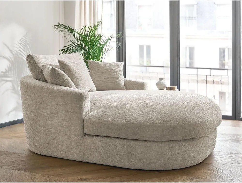 Béžové žinylkové křeslo Belem – Bobochic Paris
