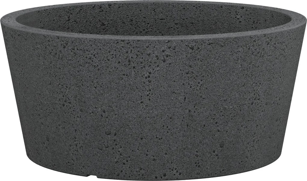 Scheurich Miska na rostliny C-Cone průměr 39 cm Stony Black