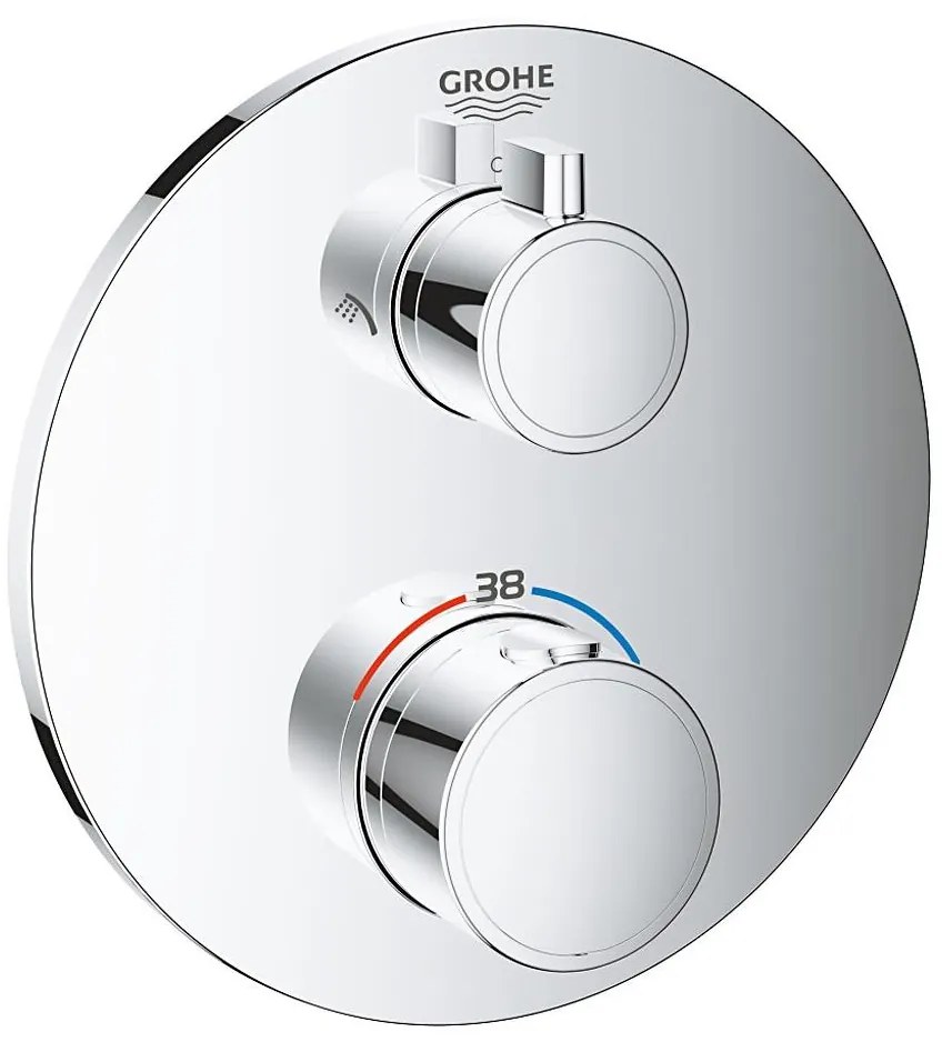 GROHE 24076000 - Termostatická sprchová baterie GROHTHERM lesklý chrom