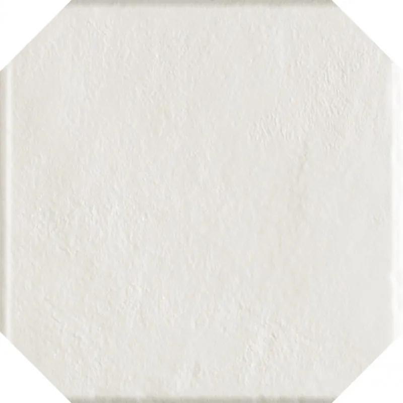 Ceramika Paradyz Dlažba Modern Bianco Gres Glaz. Struktura Octagon 19,8x19,8 - 151490