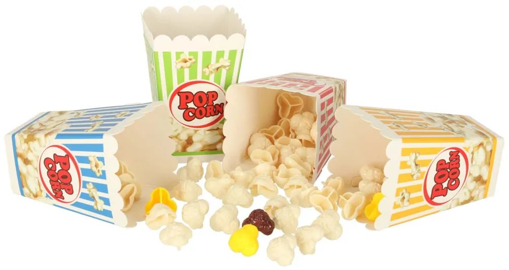 Creative Corner Arkádová hra Catch popcorn corn cups 4 hráči