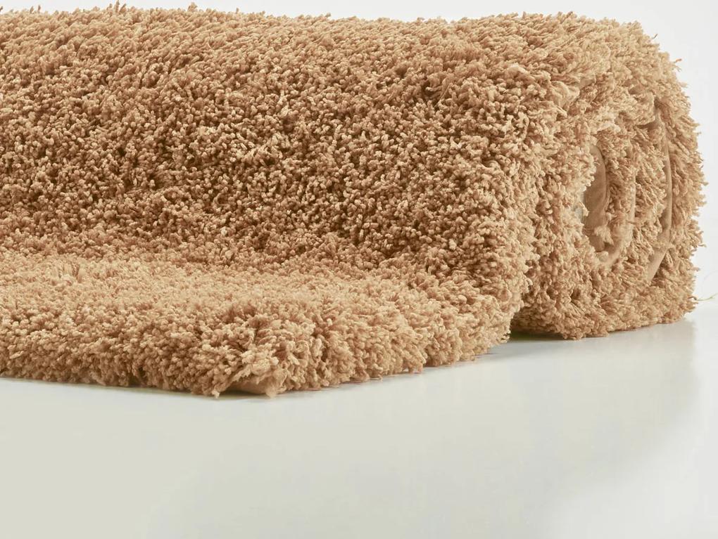 Koupelnový kobereček Musa 70 x 120 cm hnědý
