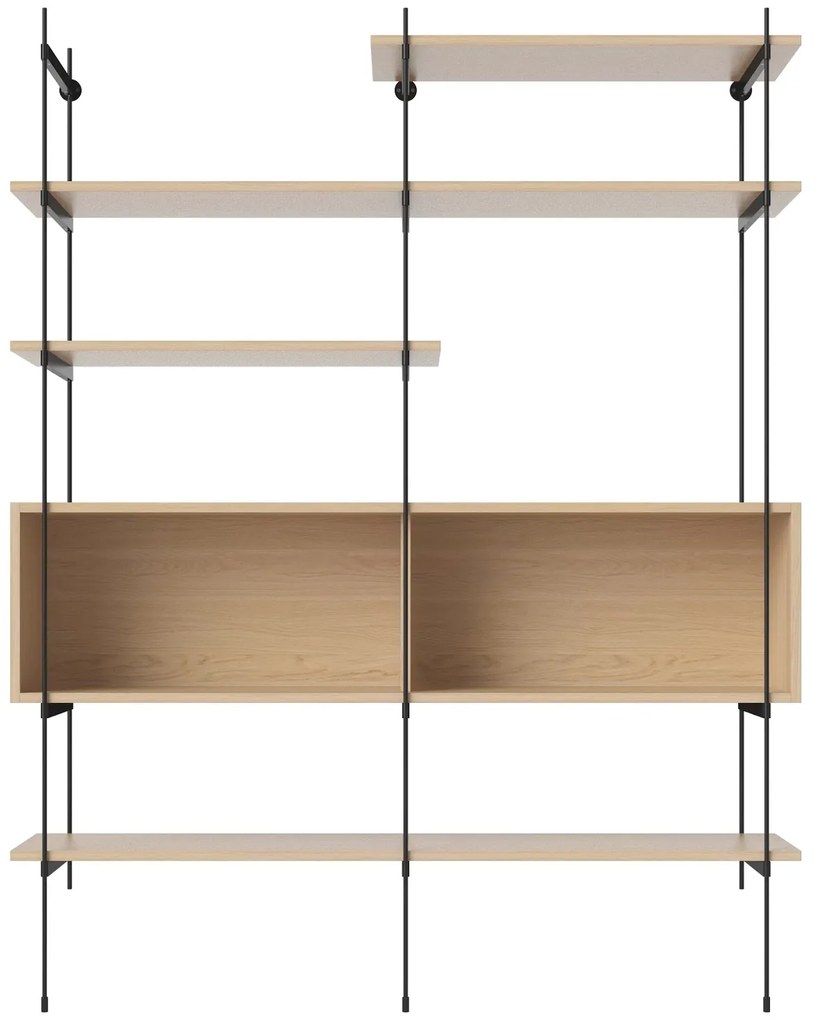 Bolia designové knihovny ROD Shelf 06