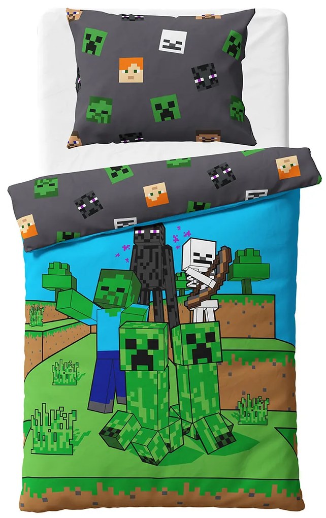 Dětské povlečení Minecraft Mob Monsters