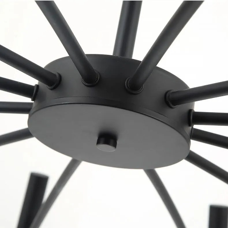 Toolight, stropní lampa 15xG9 APP1196-15CP, černá, OSW-40113