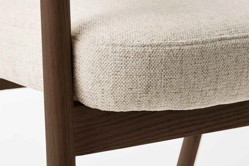 Designová jídelní židle Jacqueline kouřový dub