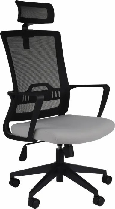 Kancelářská židle Speed BS HD, black / grey