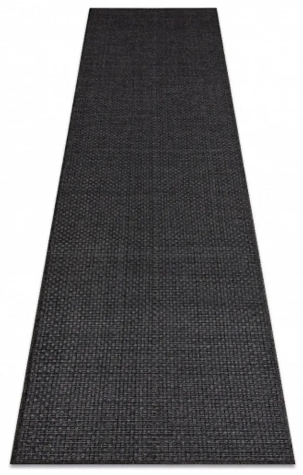 Kusový koberec Dobela černý atyp 70x300cm