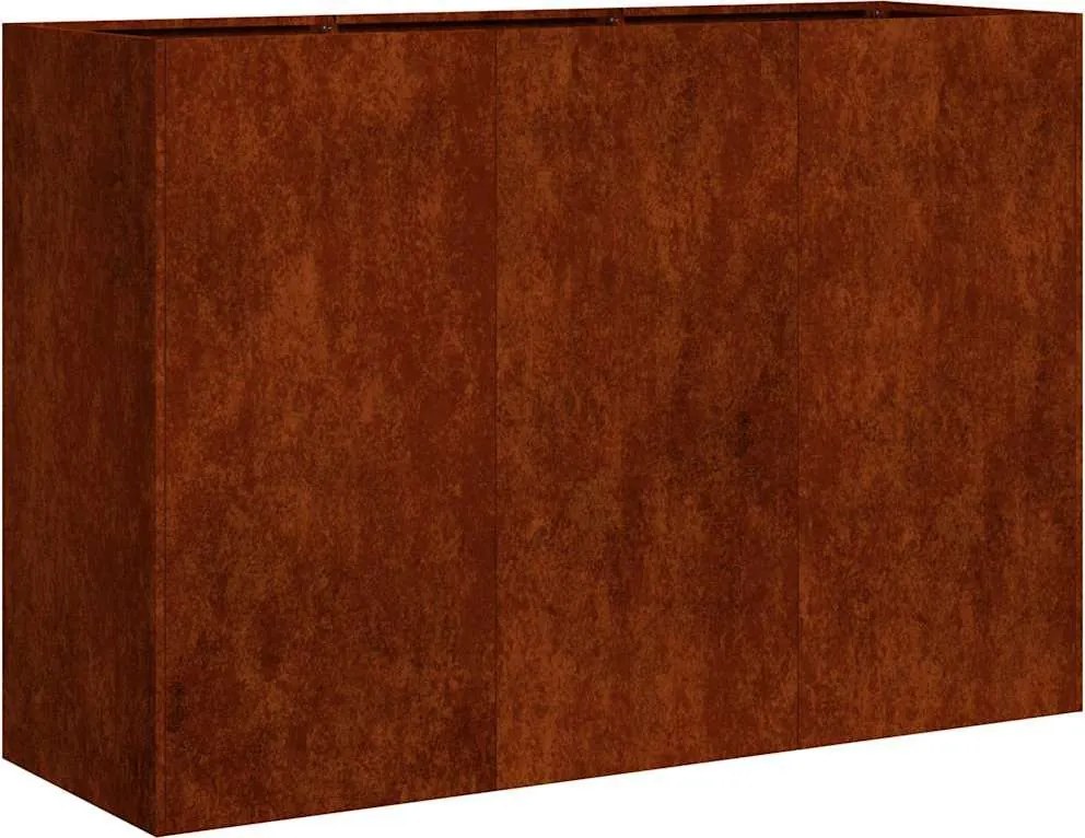 vidaXL Truhlík rezavá 120x40x80 cm [860721] Barva: antracitová