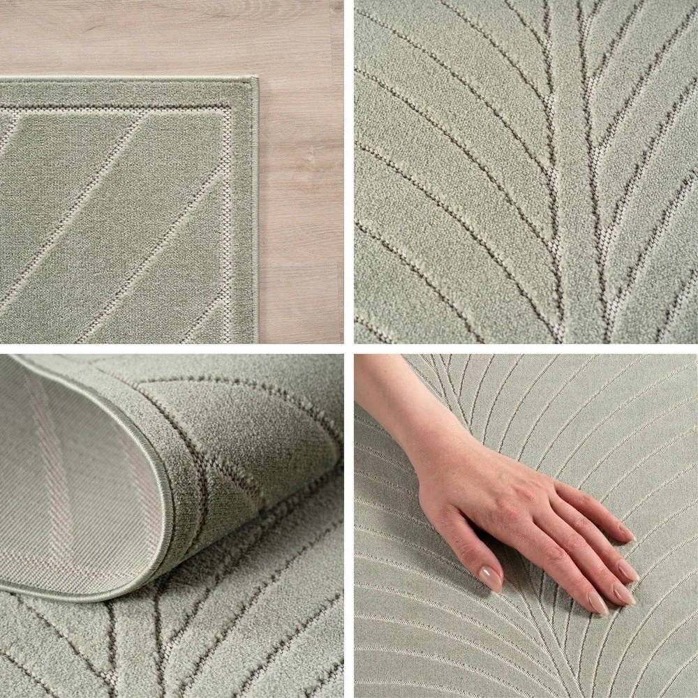 Zelený vnitřní a venkovní koberec 120x170 cm Nova 1204 – Ayyildiz Carpets