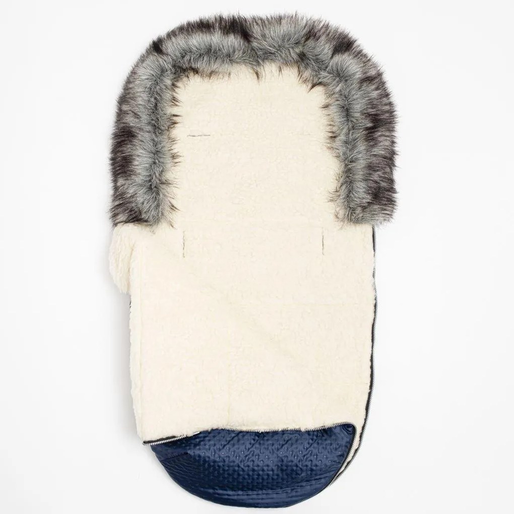 NEW BABY Zimní fusak New Baby Lux Wool Blue