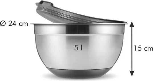 TESCOMA Mísa s víkem GrandCHEF ø 24 cm, 5,0 l