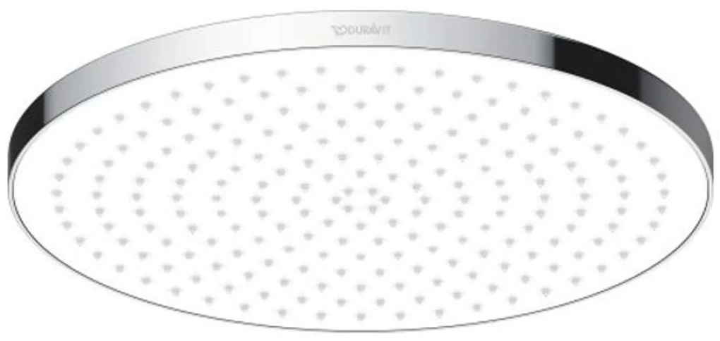Duravit - Hlavová sprcha, průměr 23 cm, bílá/chrom UV0662017010