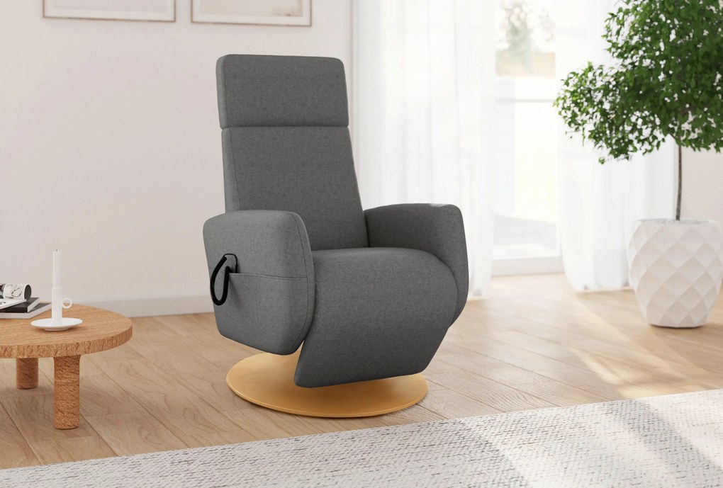 XXXLutz RELAXAČNÍ KŘESLO, textil, tmavě šedá Sit & More - Online Only křesla & taburety - 0001440161H4