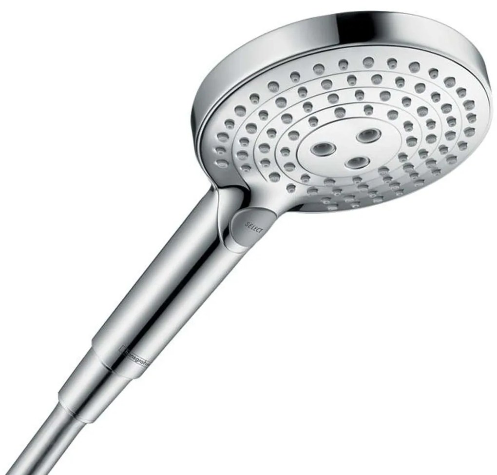 Hansgrohe Raindance Select S - Sprchová hlavice, 3 proudy, EcoSmart+, chrom 26516000