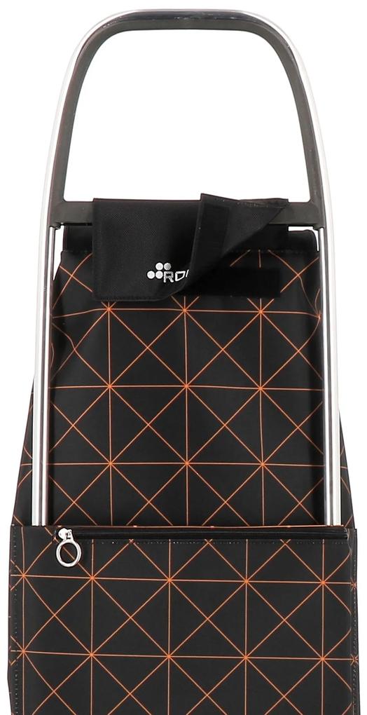 Rolser I-Max Star 2 nákupní taška na kolečkách, černo-oranžová