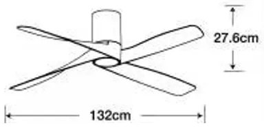 Lucci air 213351 - LED Stmívatelný ventilátor RIVIERA 1xGX53/12W/230V černá + DO