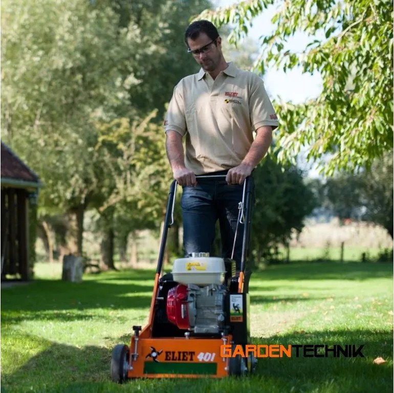 Vertikutátor ELIET E 401 PRO (včetně sběrného koše)