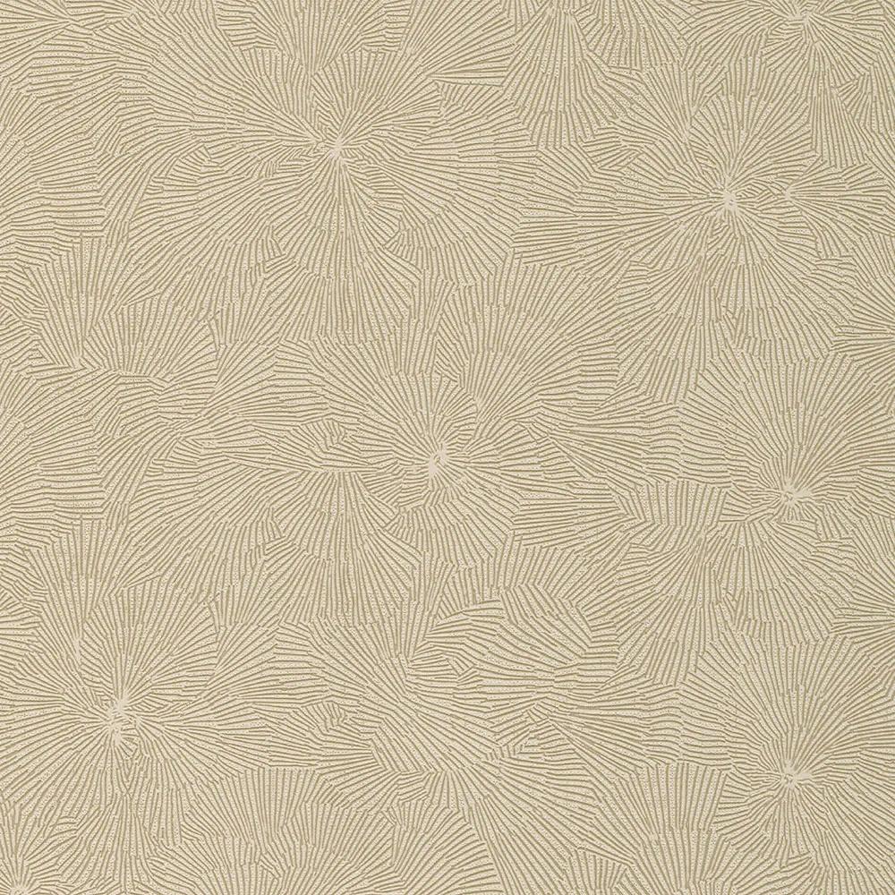 Béžová vliesová tapeta s květy 32003, Textilia, Limonta
