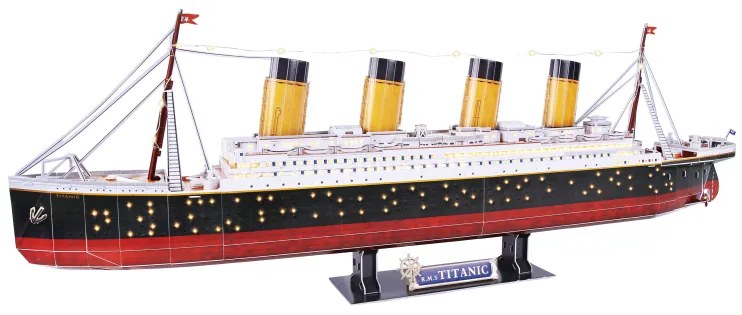 CubicFun - Puzzle 3D Titanic - 266 dílků