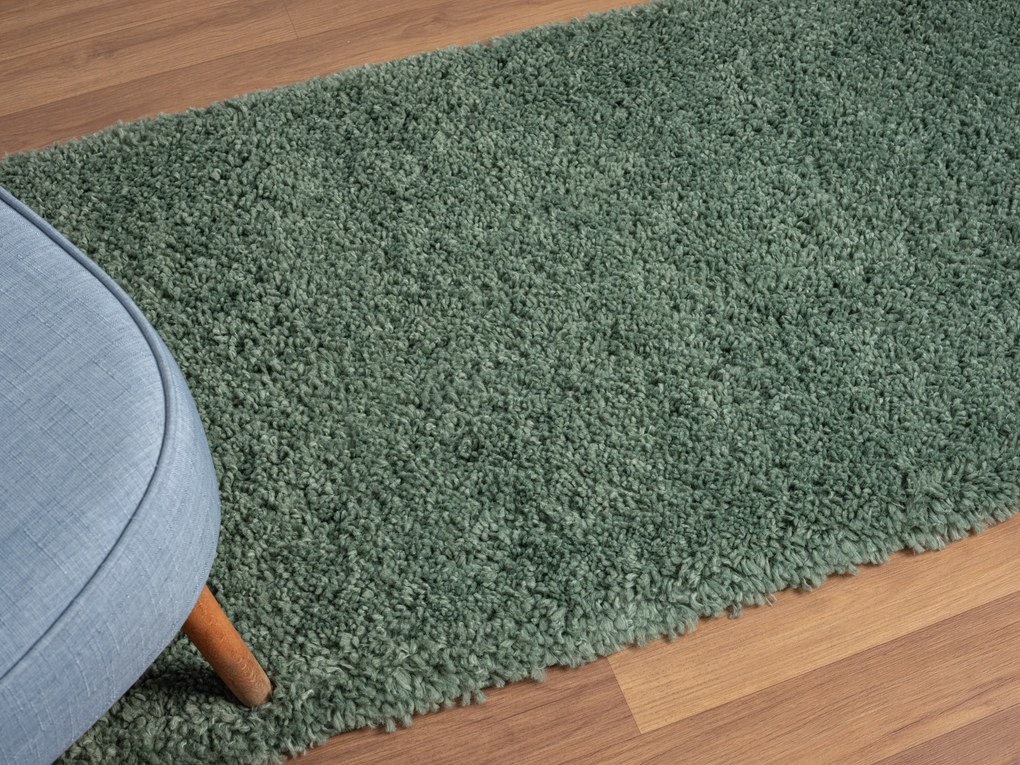 My Flair, Běhoun My Shaggy hellgrün, 80x250, zelená, chodba / předsíň