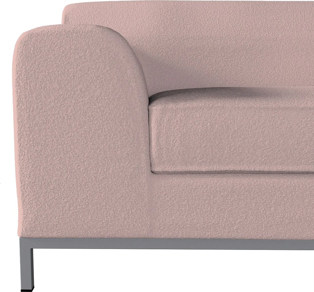 Potah na pohovku IKEA Kramfors 2-místná barva růžová látka pletený vzor