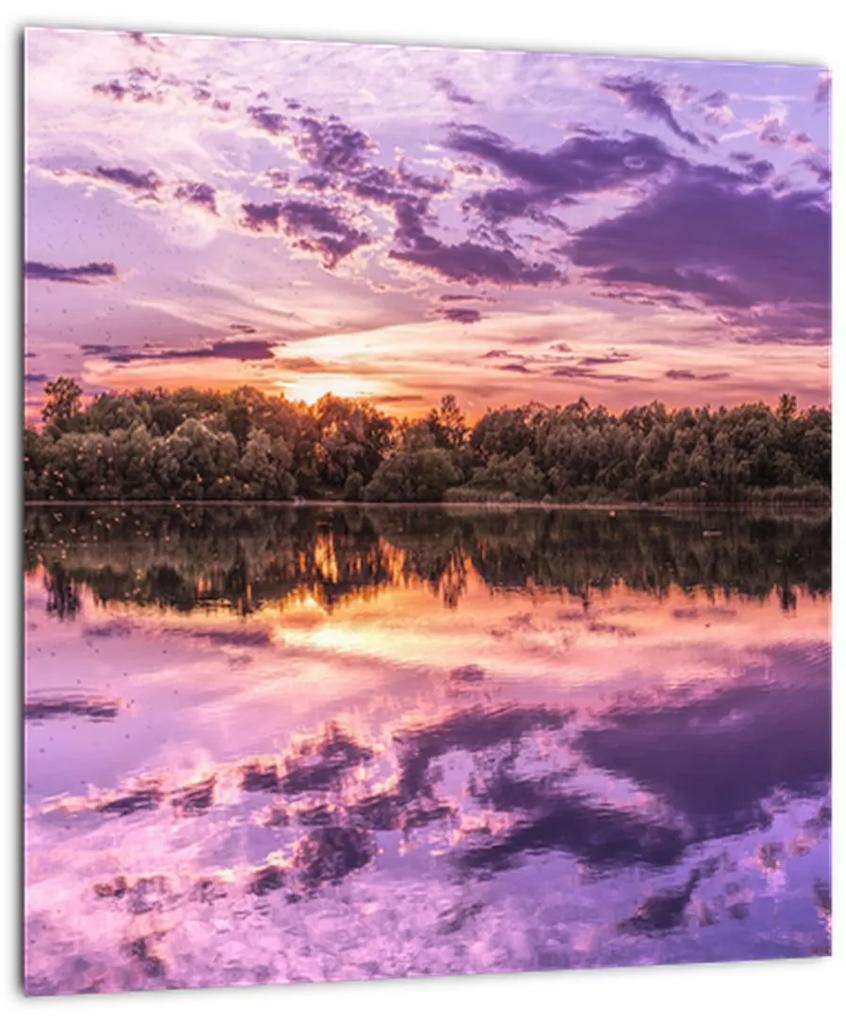 Obraz fialového nebe (30x30 cm)