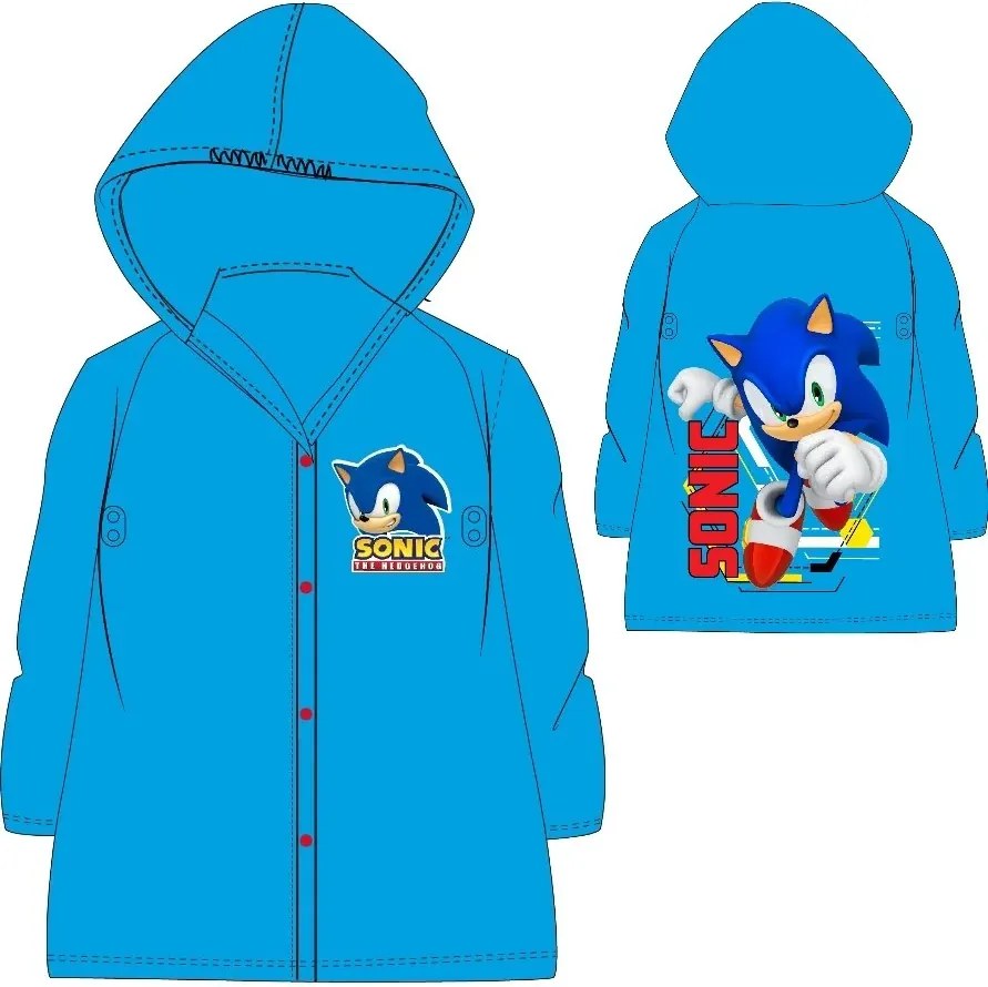 Chlapecká pláštěnka Ježek Sonic, 104 / 110