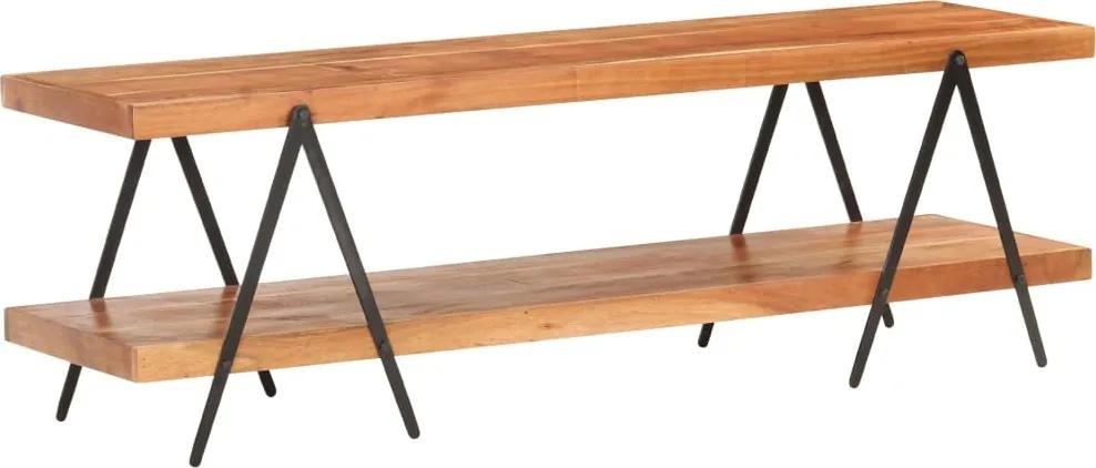 vidaXL TV stolek 160 x 40 x 50 cm masivní akáciové dřevo [320500]