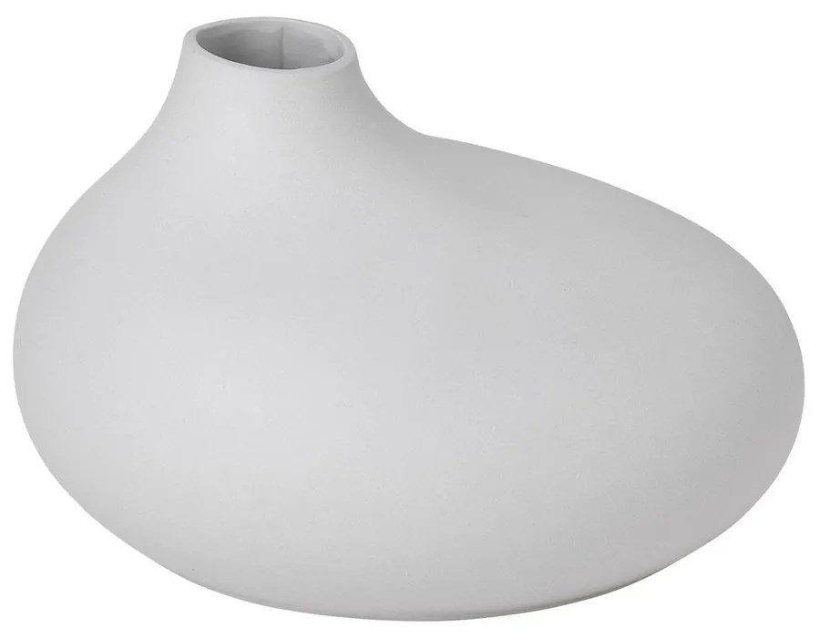 Světle šedá porcelánová váza (výška 13 cm) Nona – Blomus