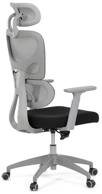 Autronic Kancelářská židle KA-K2081 Barva opěráku: Šedá