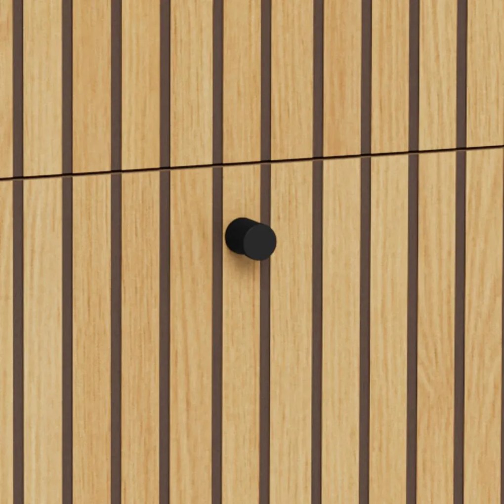 ACTONA Komoda ALBANY hnědá 80,6x40x80,4 cm