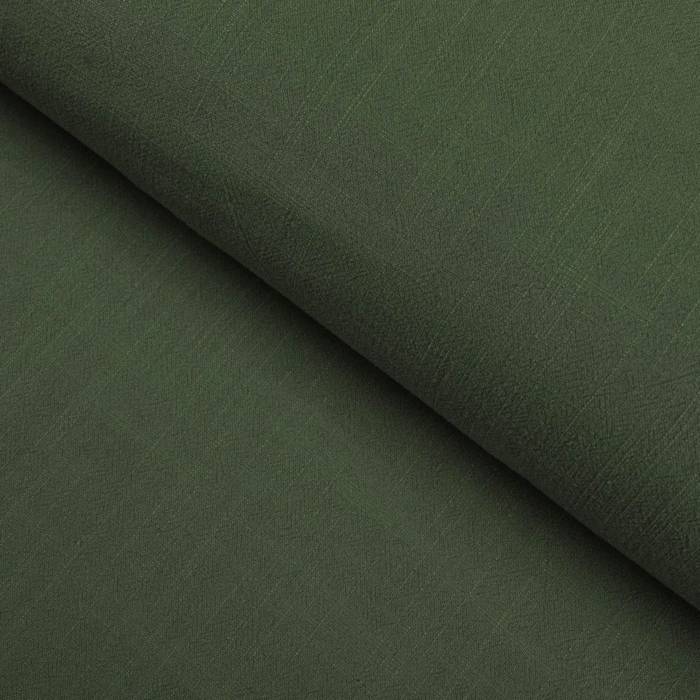 Biante Lněný dekorační povlak na polštář LEN-020 Khaki zelený 40 x 40 cm