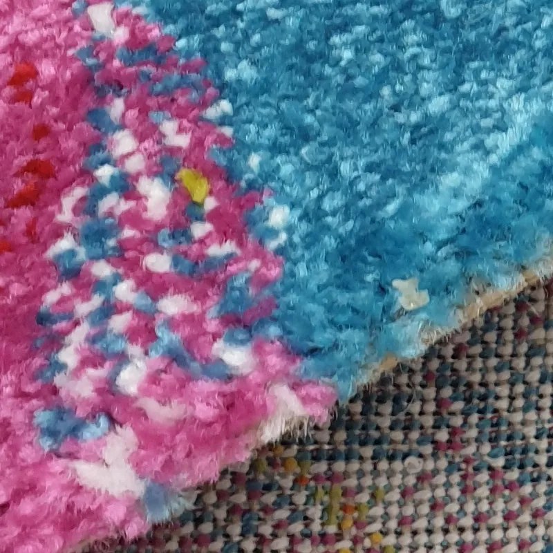 Medipa (Merinos), Kusový koberec Fantasy 814-61 lila/blue, 160x230, vícebarevná