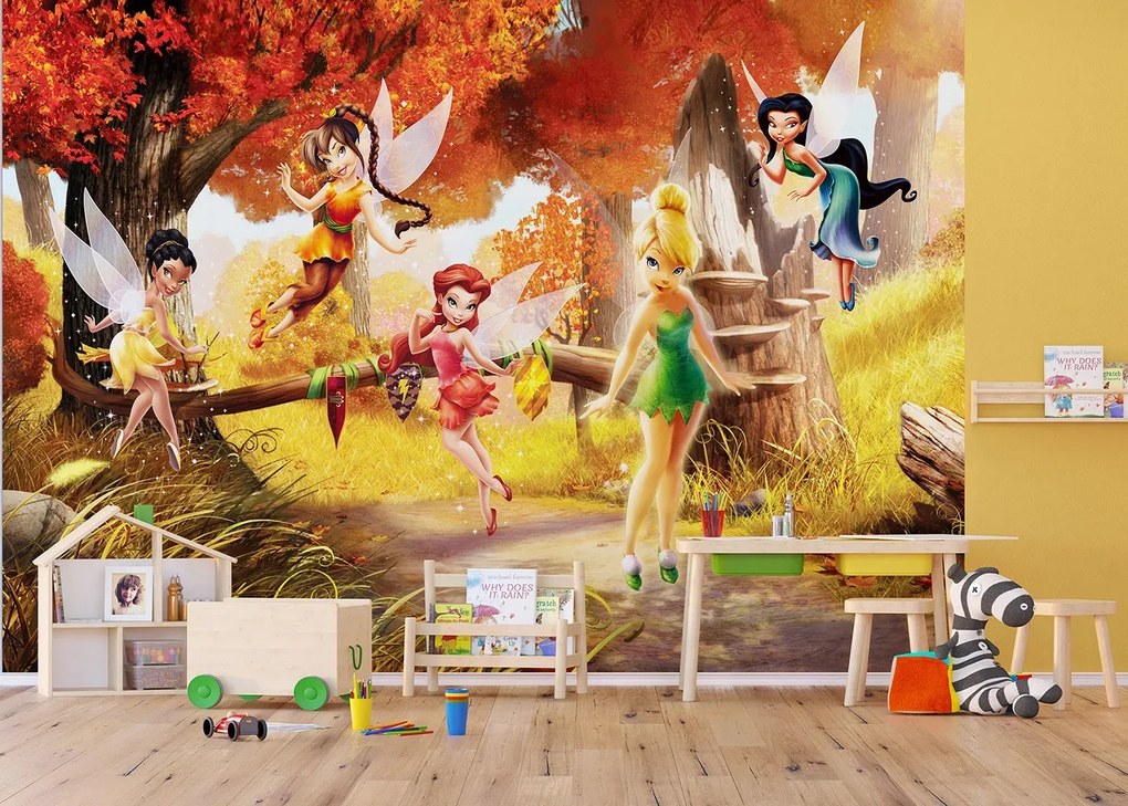 Dětská vliesová fototapeta na zed' Podzimní Vily, Disney | 360 x 270 cm | DFTDN 5062