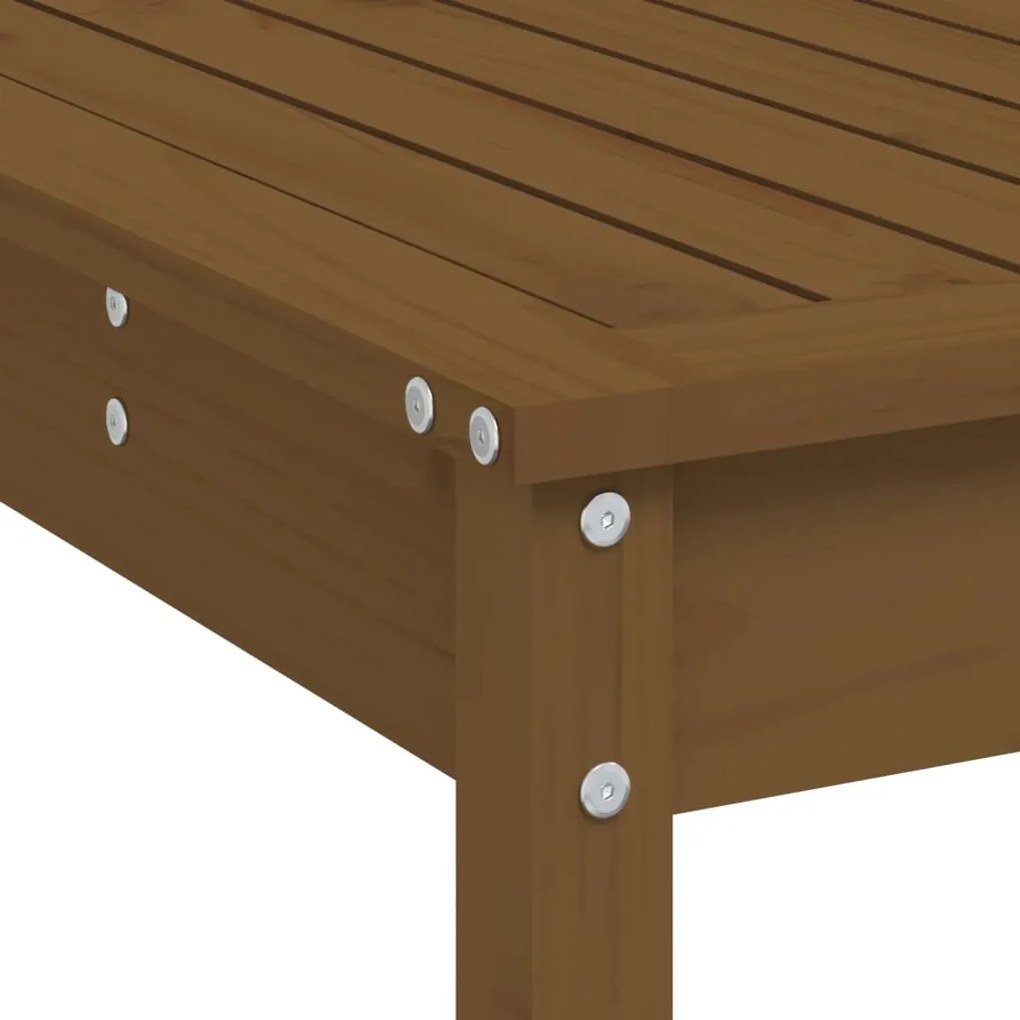 5dílný zahradní barový set medově hnědý masivní borové dřevo 3157748