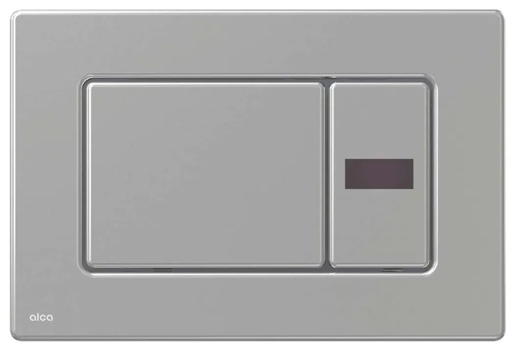 Alca - Elektronické ovládání splachování, Antivandal, síťové napájení, nerez M279S