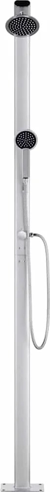Zahradní sprcha 215 cm hliník 315943
