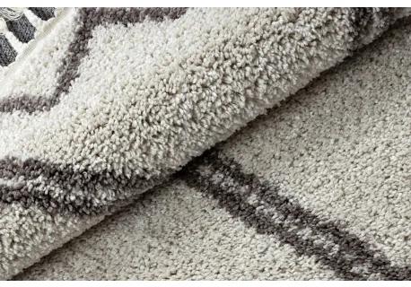 Dywany Luszczow Kusový koberec kulatý BERBER ASILA, krémovo hnědý Rozměr koberce: 160 cm KRUH