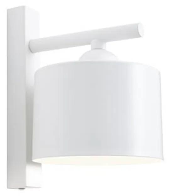 Redo 01-1548 nástěnná lampa Miller matně bílá, E27, ø13cm