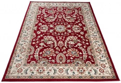 Kusový koberec klasický DUBAI L752A červený Rozměr: 120x170 cm