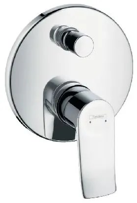 Hansgrohe Metris New - Vanová baterie pod omítku, chrom 31493000