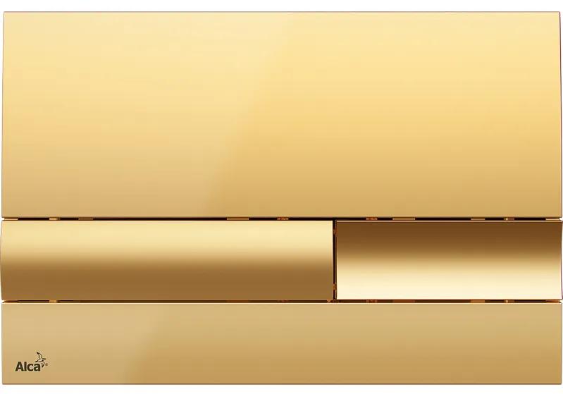 ALCADRAIN Ovládací tlačítko pro předstěnové instalační systémy, zlatá (M1745)
