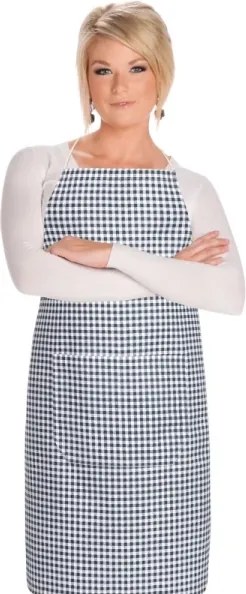 Bellatex Kuchyňská zástěra BERTA zástěra 67x84 cm Kostička