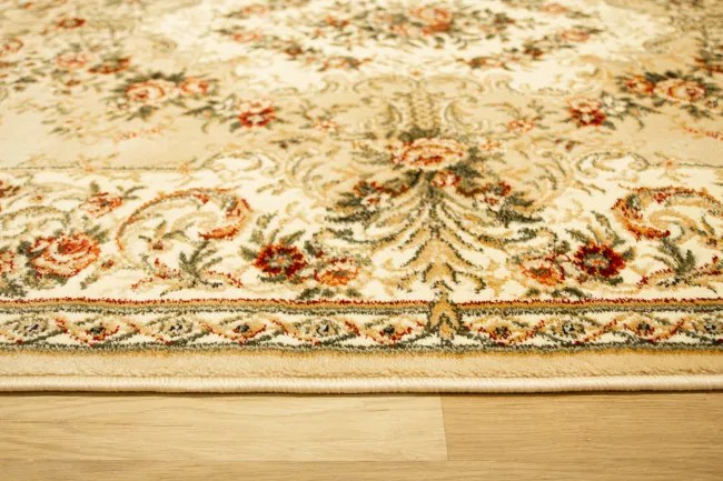 Koberec Lotos 1569/110 Ornament květiny béž